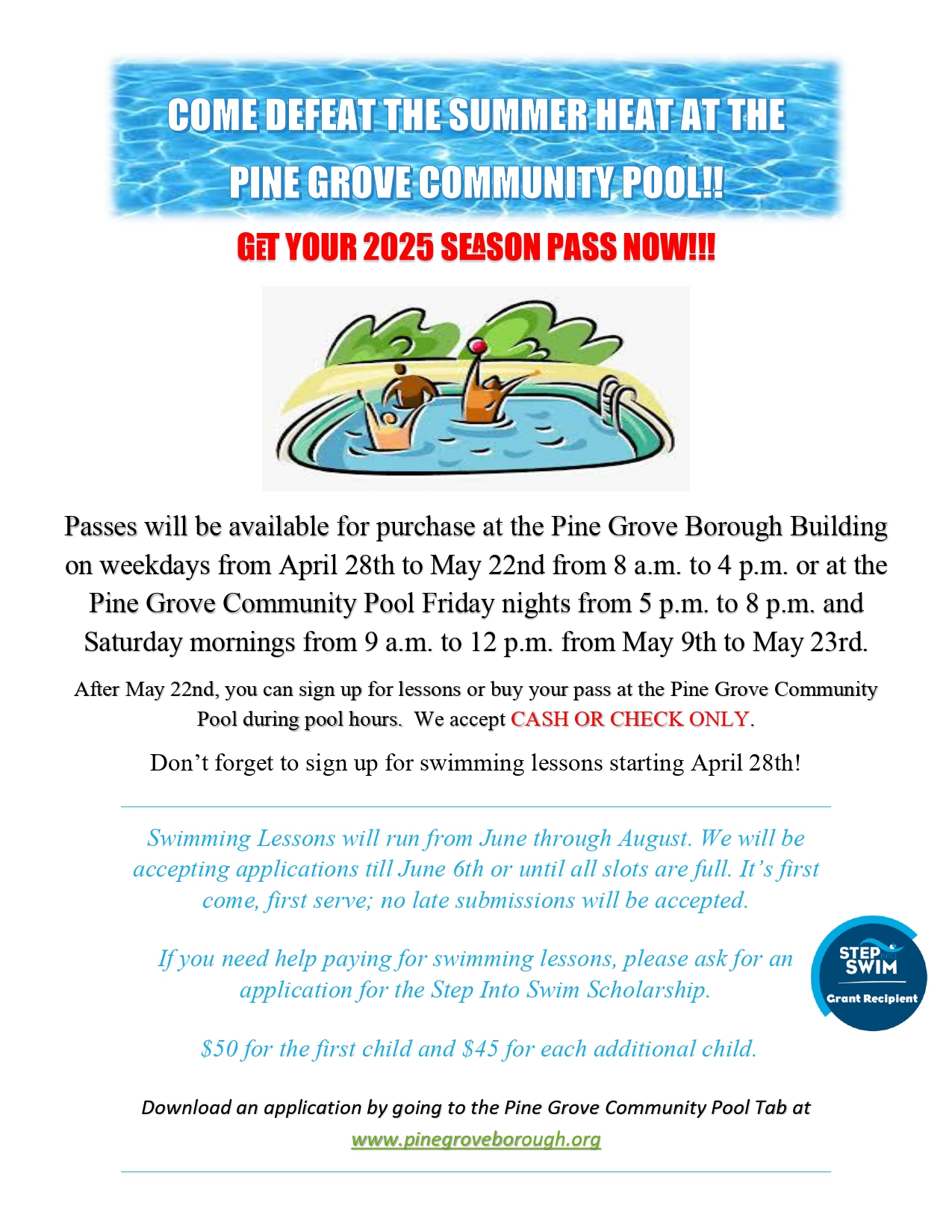 Pine Grove Community Pool – Pine Grove Borough